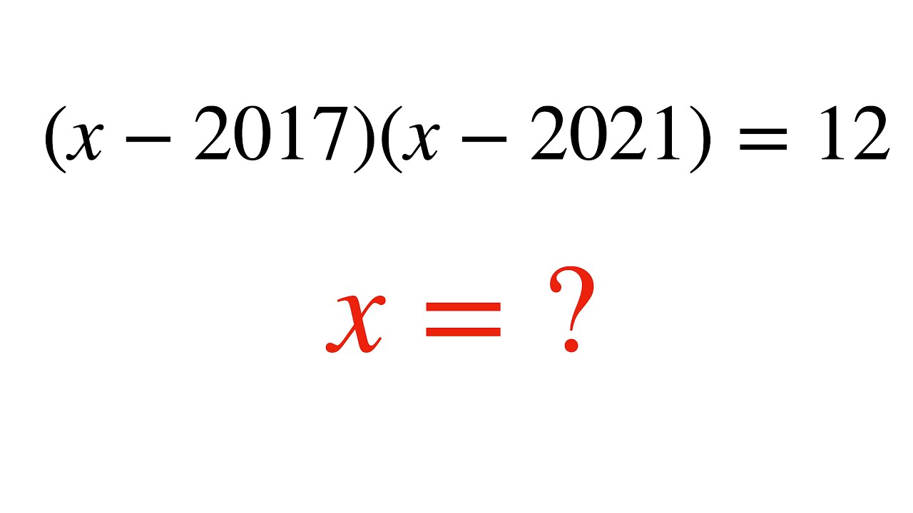 Fun math challenge - YouTube