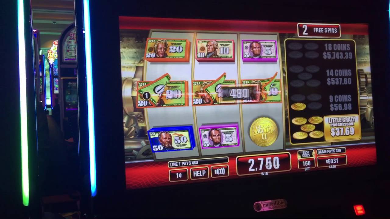 Crazy Money Wheel slot bonus - YouTube