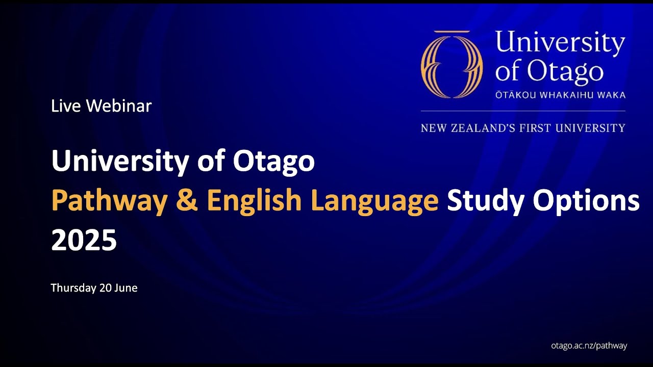 Webinar Recording: Pathway & English Language Study Options for ...