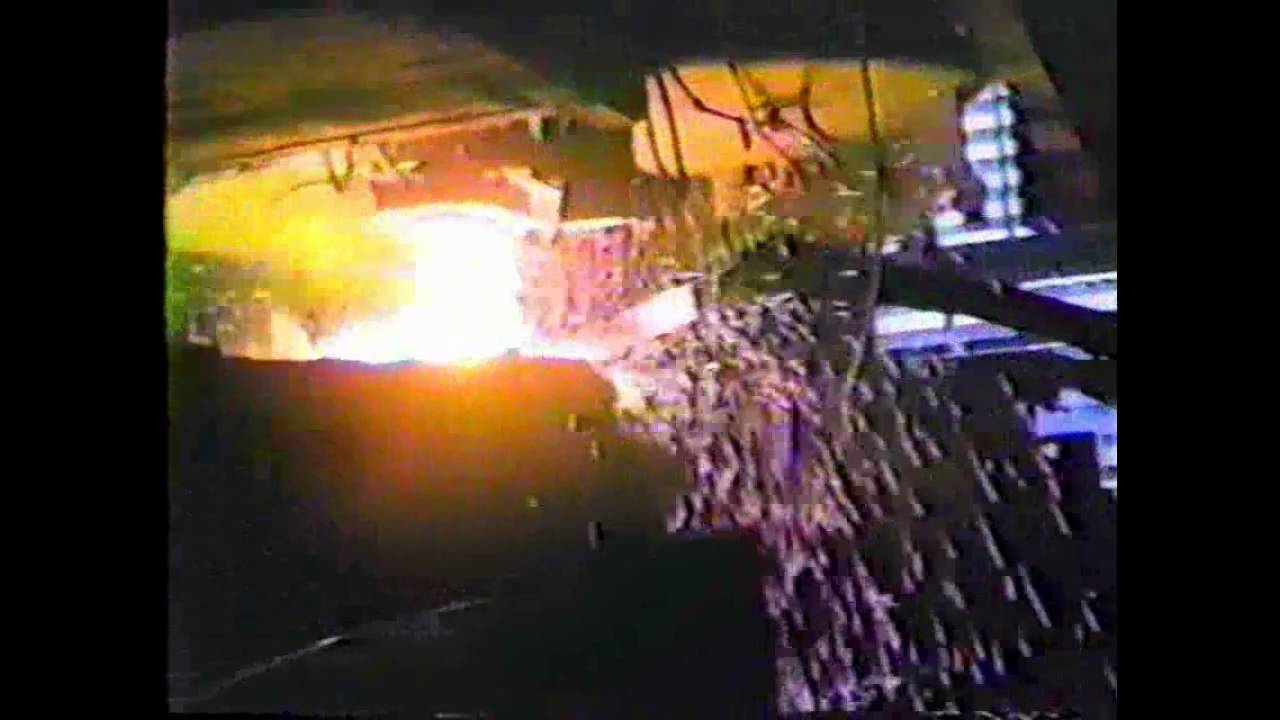 Steel making, Basic Oxygen Furnace Dept., LTV Steel Aliquippa Works ...