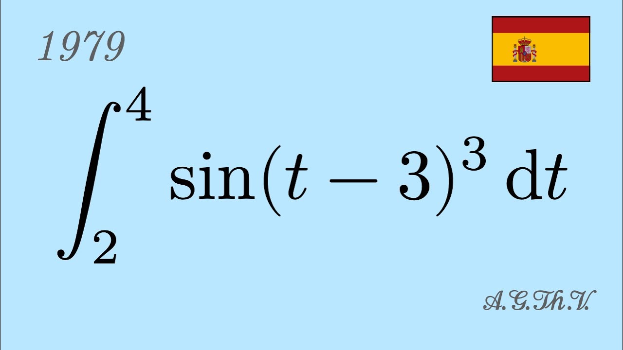 Spanish Mathematical Olympiad, final round, 1979, problem 5 - YouTube