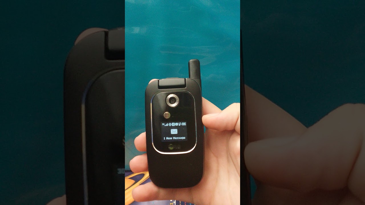 LG CU400 incoming message - YouTube