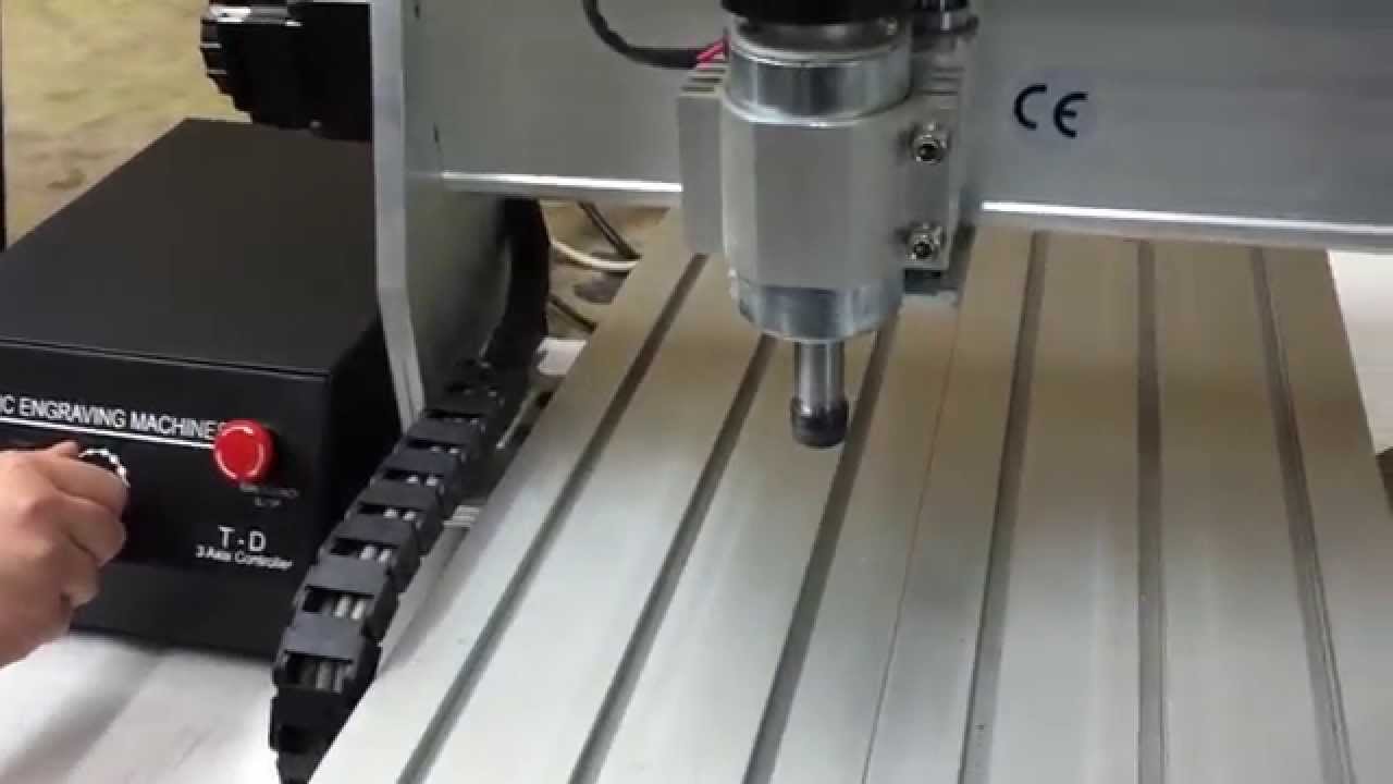 cnc router 3040 T configuración y puesta en marcha. - YouTube