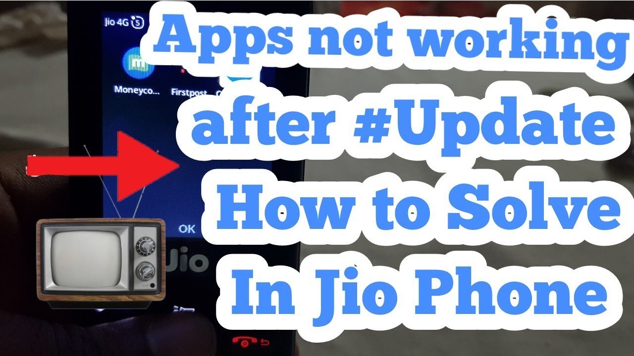 | Solved apps problem in Jio Phone after Update | JioVideocall JioTv ...