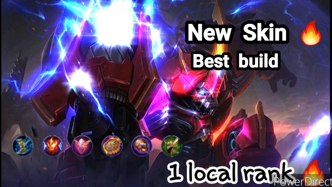 Grock Codename: Rhino | NEW EPIC SKIN | Mobile Legends - YouTube