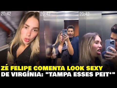 Virgínia Fonseca aposta em look sexy para show de Zé Felipe e cantor reage