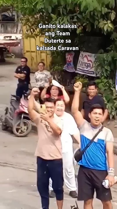 ganito kalakas ang team duterte sa kalsada caravan - YouTube