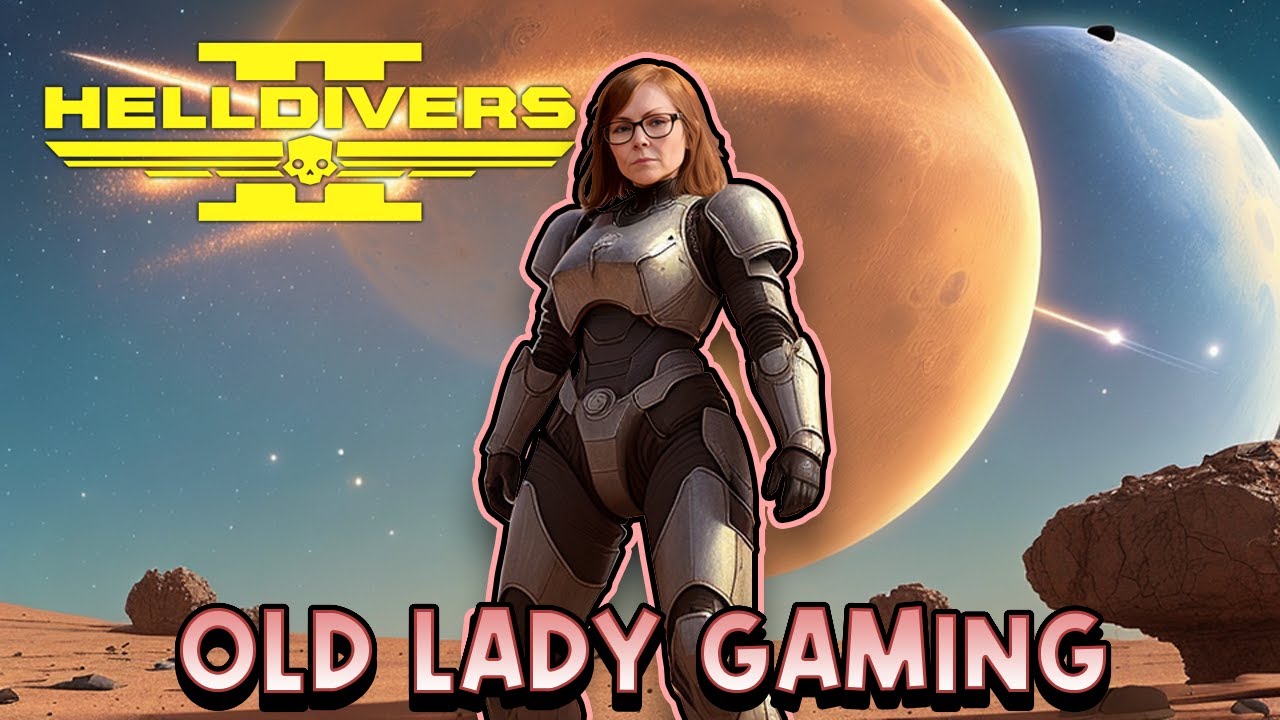 Old Lady Plays Helldivers 2 - Three Stooges Syndrome - YouTube
