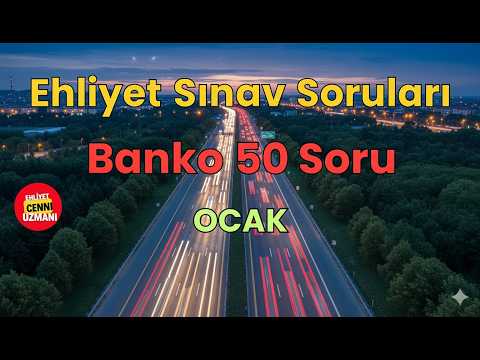 Ehliyet Sınav Soruları  2026  Ocak Çıkmış Sorular