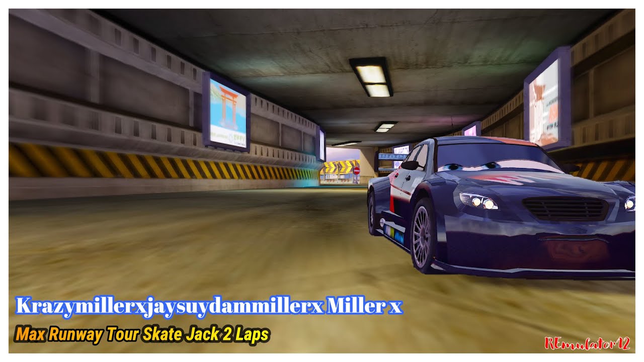 Cars 2 The Video Game | Max Schnell - Battle Race (Skate Jack) | Runway ...