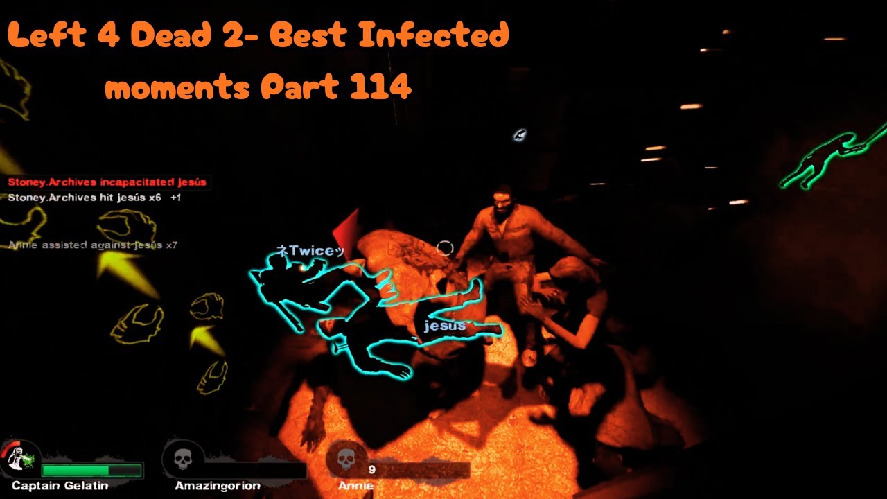 LEFT 4 DEAD 2 - BEST VERSUS INFECTED MOMENTS 114 - YouTube