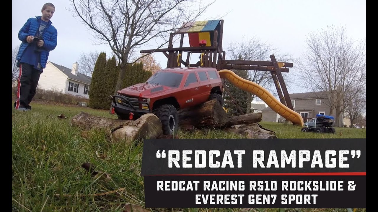 "Redcat Rampage" (featuring the Redcat Racing RS10 Rockslide and Redcat ...