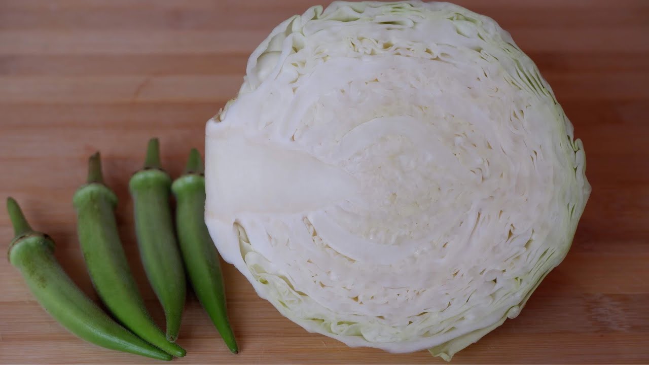 Kung may Repolyo at Okra ka Gawin mo Ito Sobrang Sarap | Murang Ulam ...