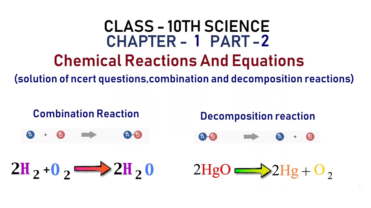 10th CLASS SCIENCE CHAPTER -1 PART - 2(VIDEO -2) - YouTube