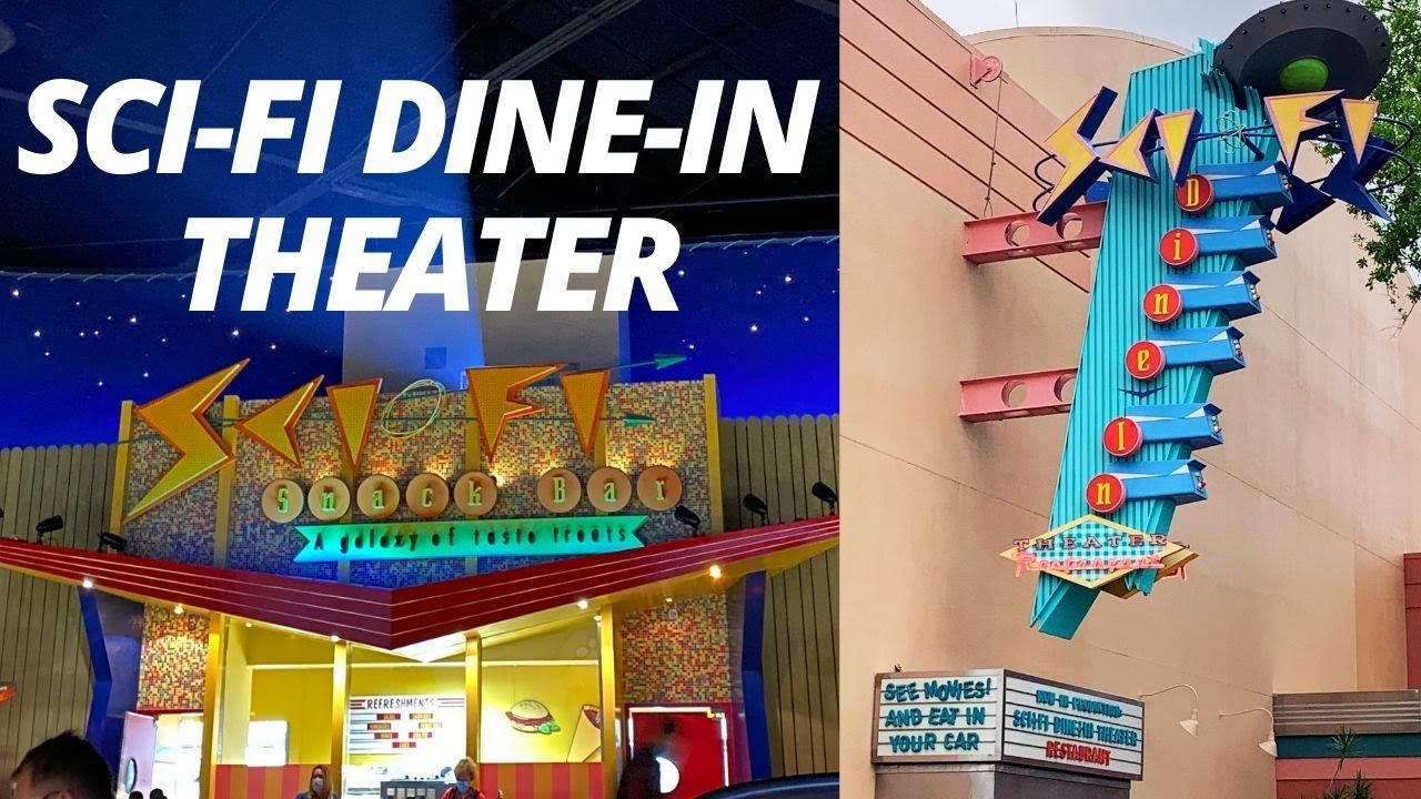 Sci-Fi Dine-In Theater at Disney Hollywood Studios - YouTube
