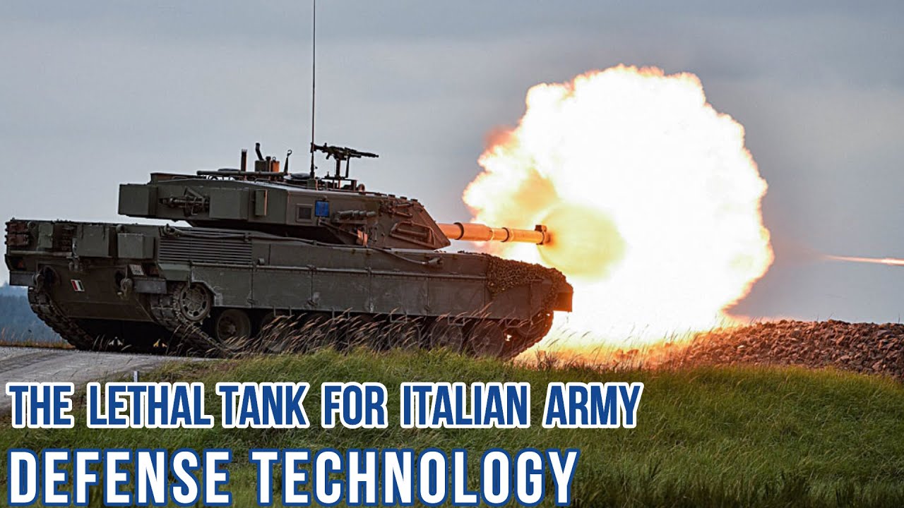 Meet the new Italian upgraded Ariete Main Battle Tank! - YouTube