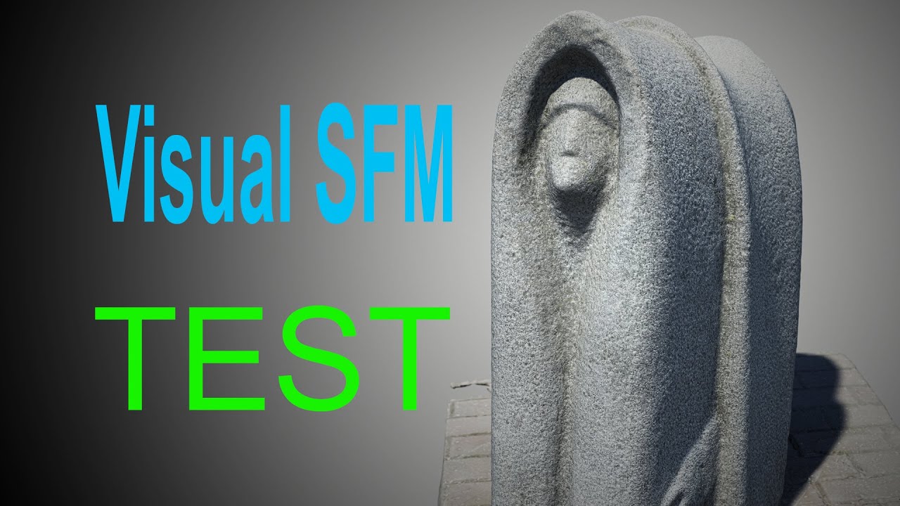 VisualSFM test (4k) - YouTube