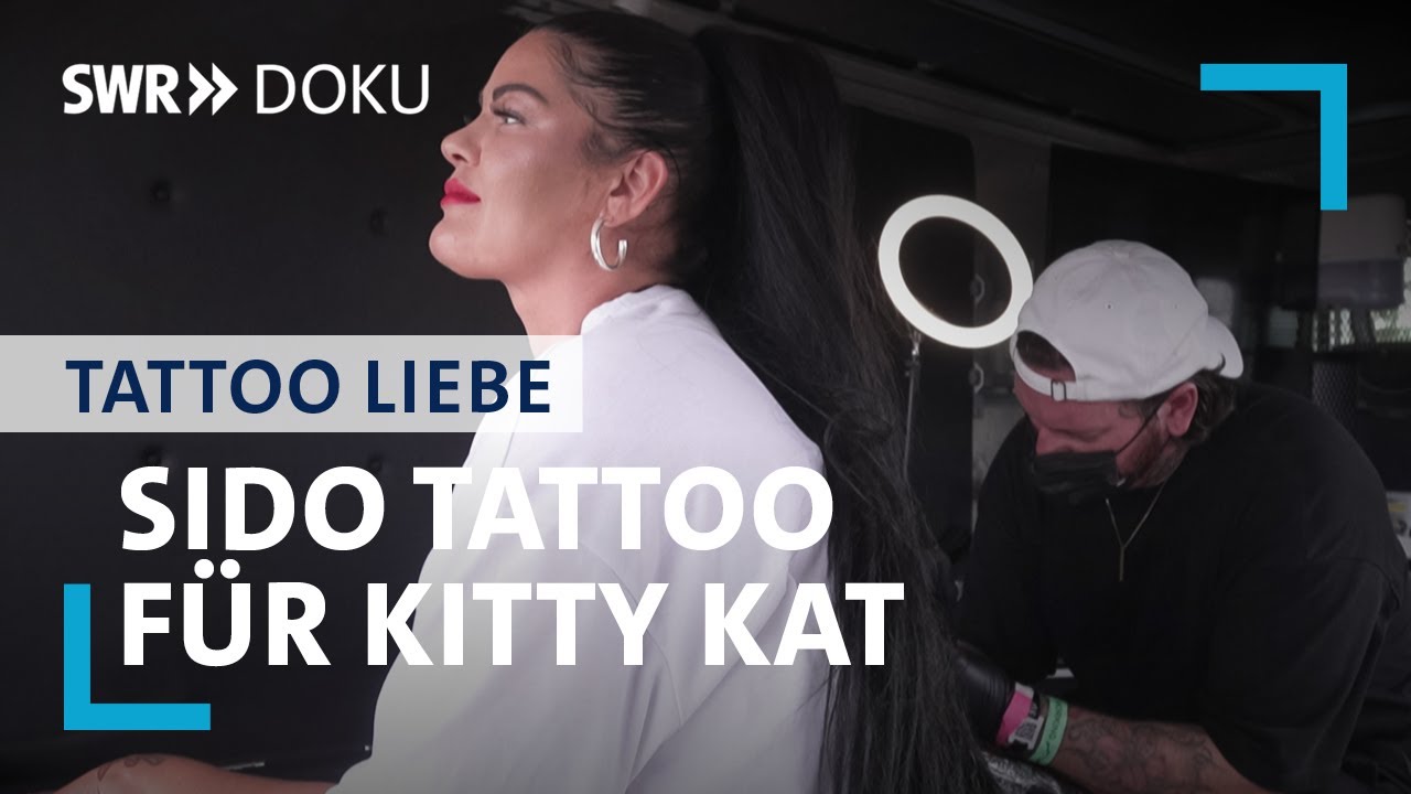 Sido Tattoo für Kitty Kat und erstes Tattoo mit Mitte 60 | Tattoo Liebe ...