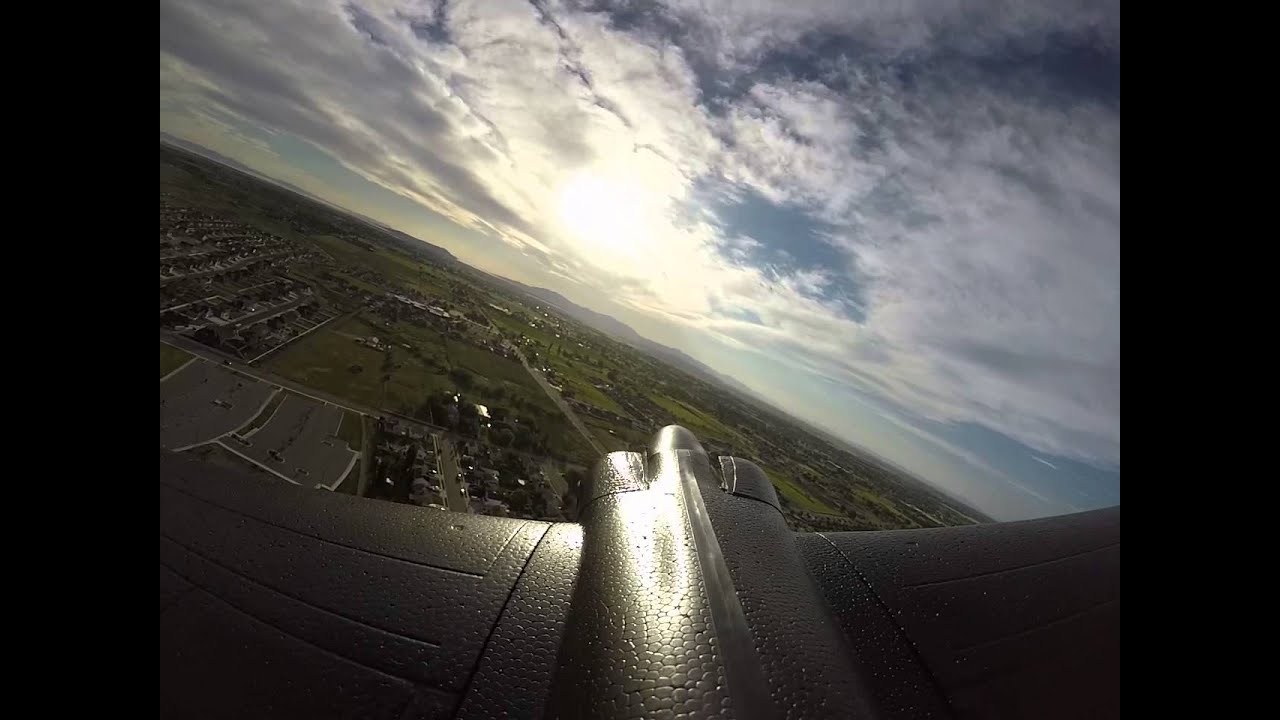 Rc U-2 Spy Plane over Roy Utah - YouTube