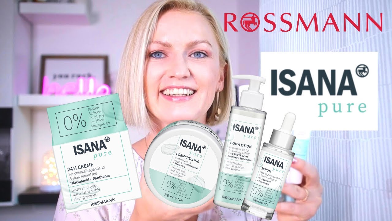 ISANA PURE ROSSMANN/ ОБЗОР ВСЕЙ ЛИНЕЙКИ/ БЮДЖЕТНЫЙ УХОД/ ЧТО КУПИТЬ В ...