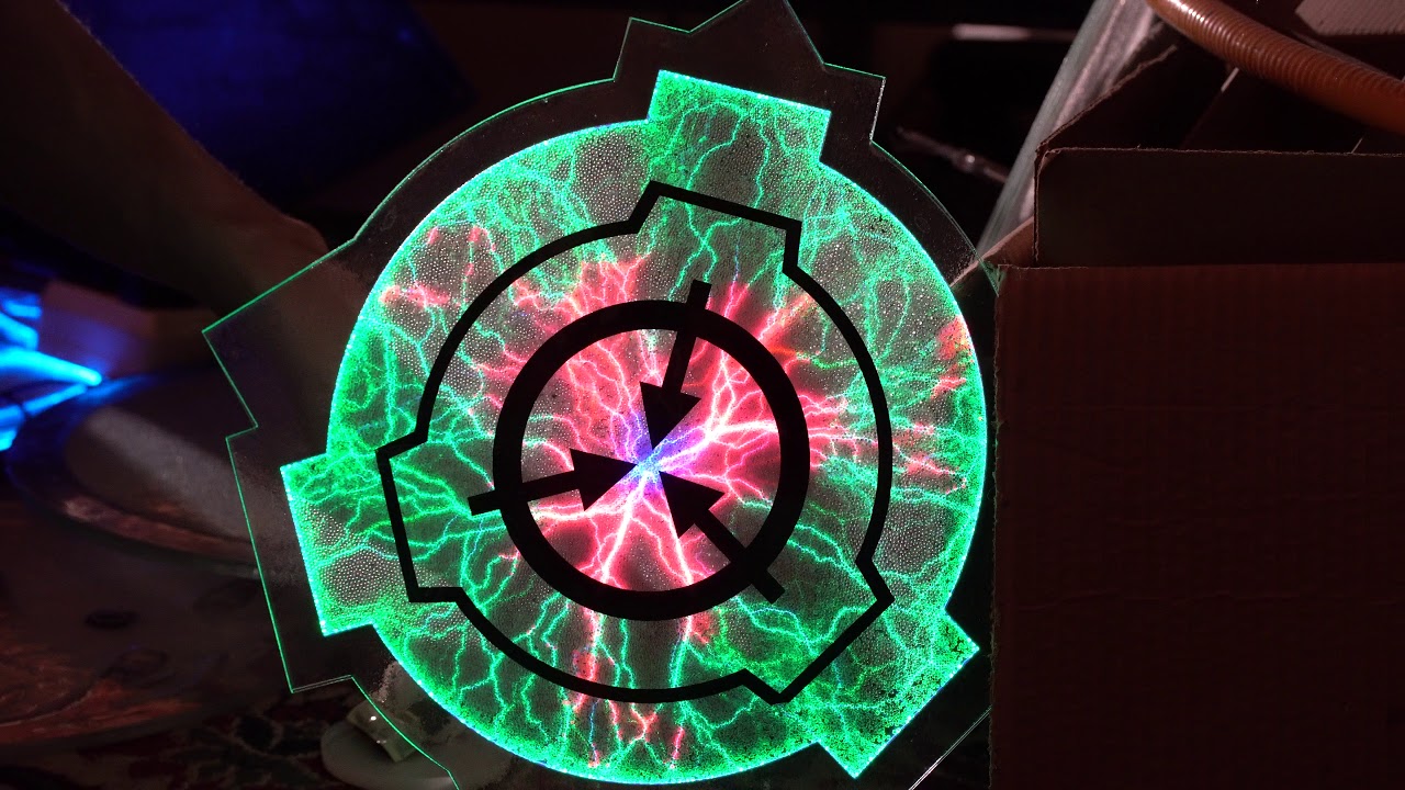 Custom Luminglas (PlasmaGlass) figure - SCP logo - YouTube