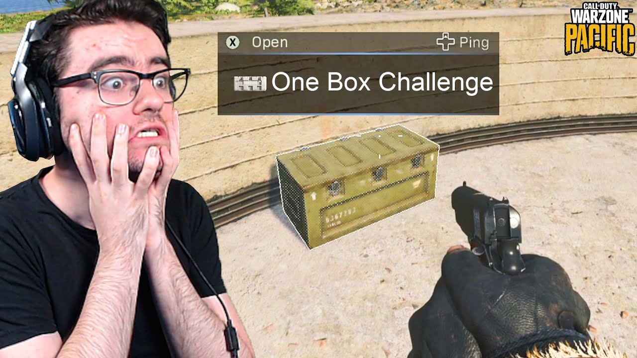 The ONE BOX CHALLENGE Is OVER (Warzone) - YouTube