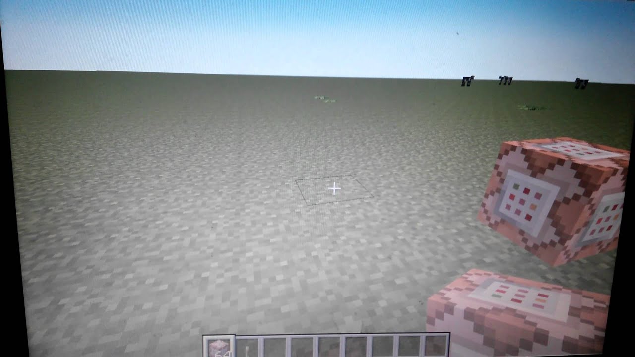 Como tener una mesa de comando en minecraft - YouTube