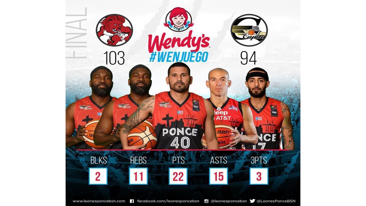 BSN Ponce Leones 2019 - Ponce en Arecibo - YouTube
