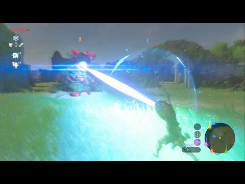 Zelda BotW: Parrying Guardians - YouTube