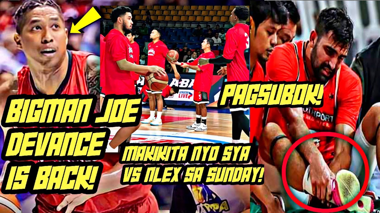 GINEBRA UPDATE! NAGBABALIK ANG BIGMAN NASI JOE DEVANCE INAASAHANG ANDON ...