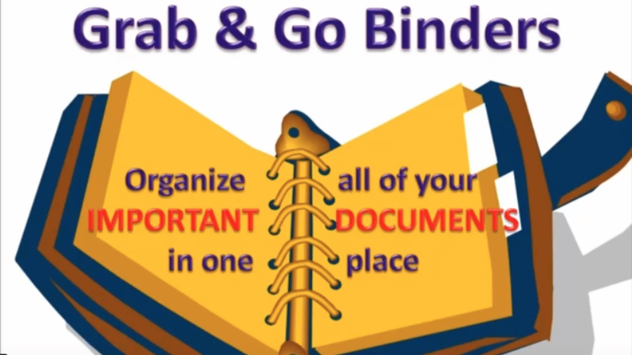 Grab & Go Binder: Create One Today! - YouTube