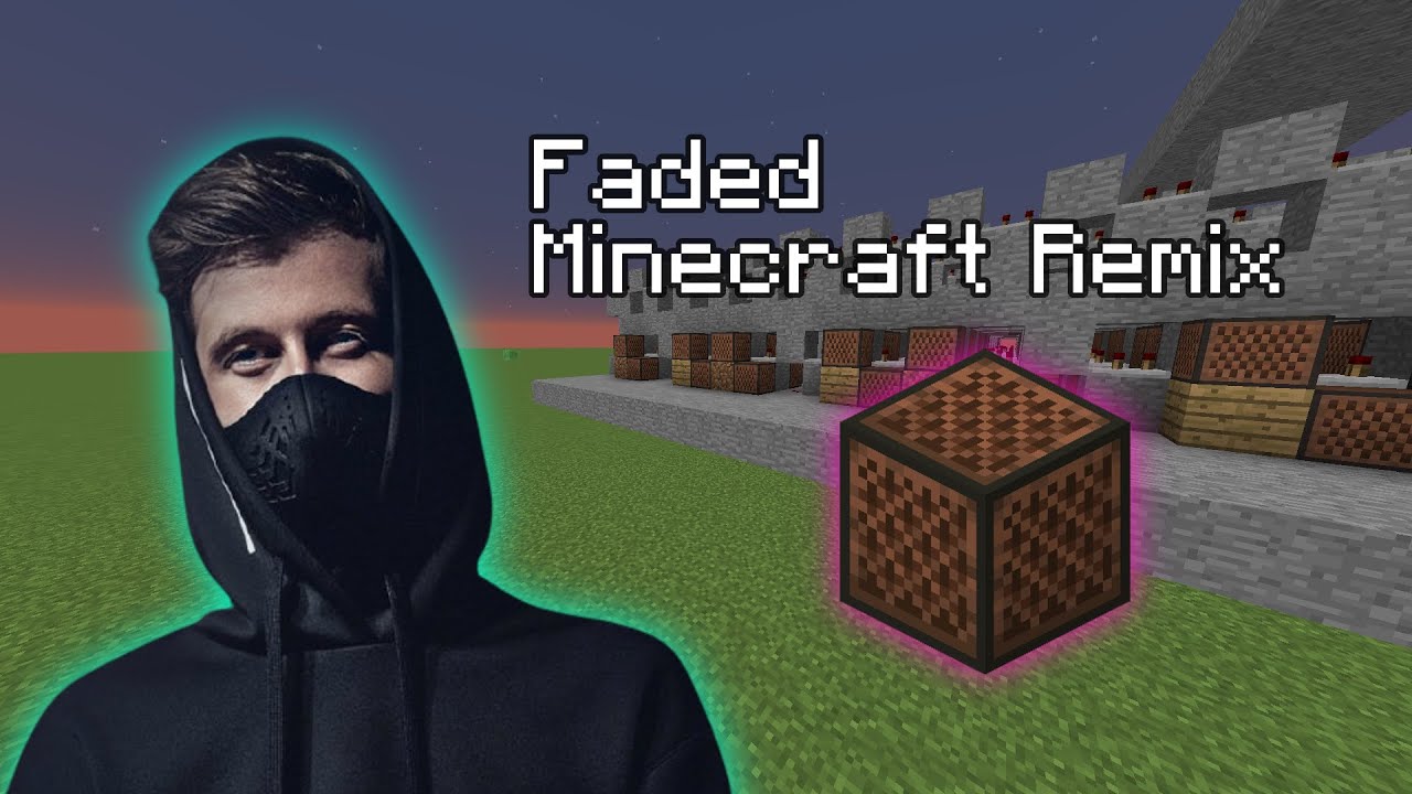 Alan Walker - Faded ♫ (Minecraft Remix using Note Blocks) - YouTube