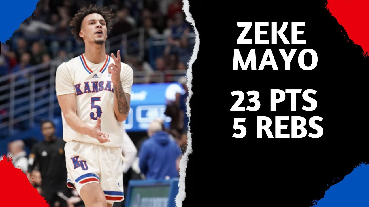 Zeke Mayo Highlights vs. Arizona State | 1/8/25 | 23 Pts, 5 Rebs - YouTube