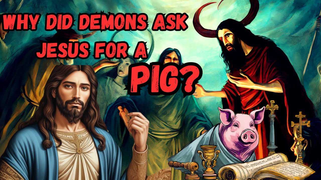 Unraveling the Mystery: Why Demons Begged Jesus for a Pig #biblestories ...