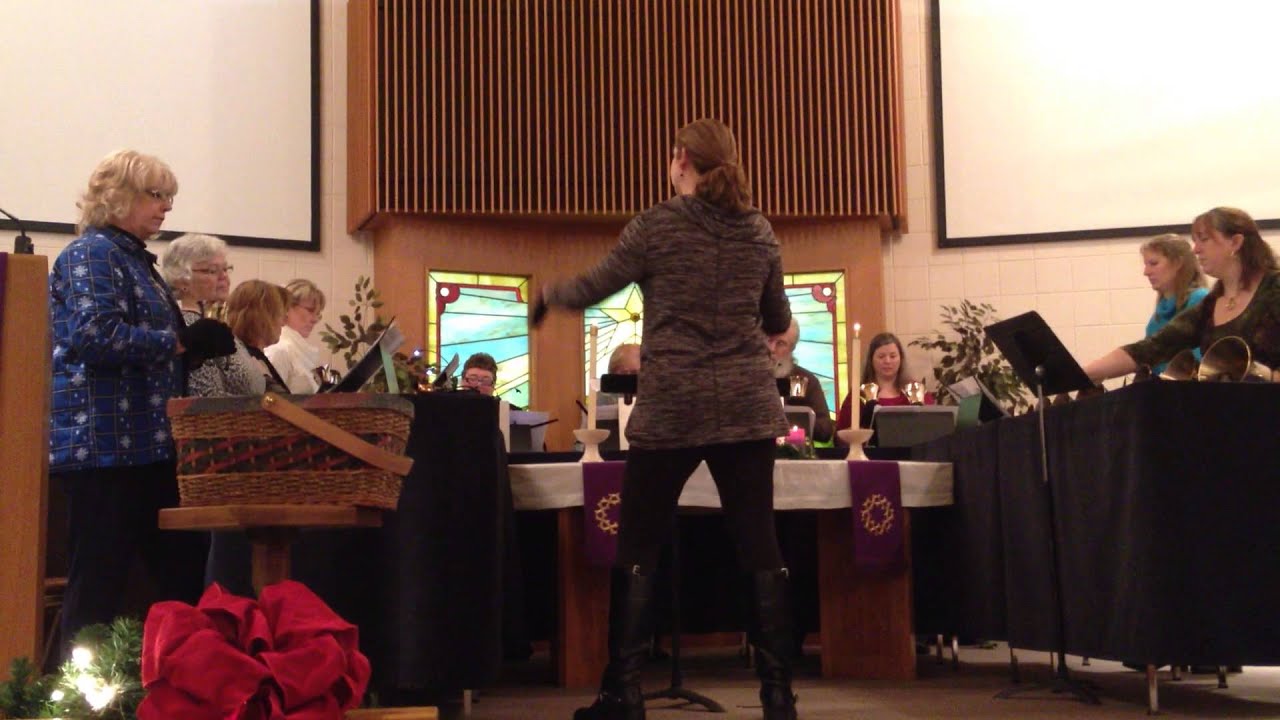 Angelus Handbell Choir playing "Carol of the Bells", December 14, 2014 ...