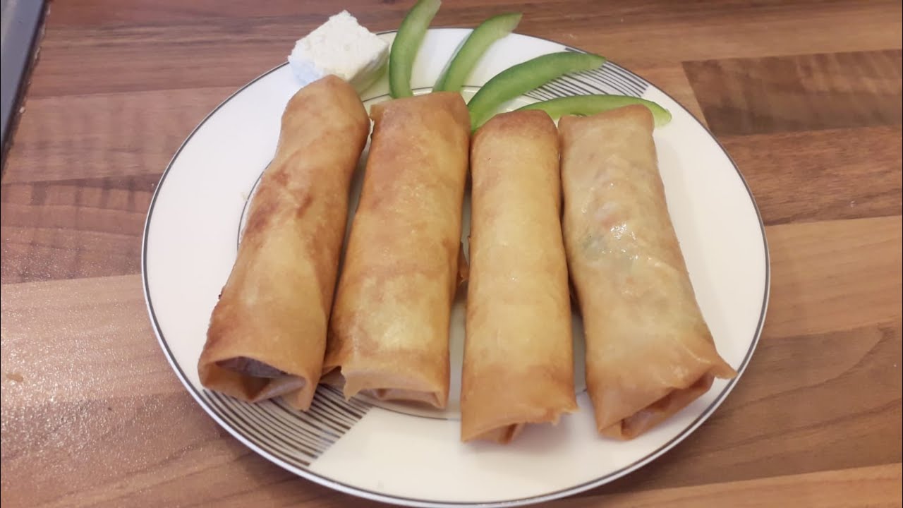spring roll/ramadan special/pakistani food - YouTube