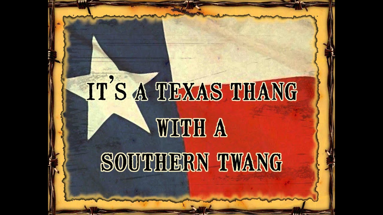 It's A Texas Thang written by Anni Earles Lichty - YouTube