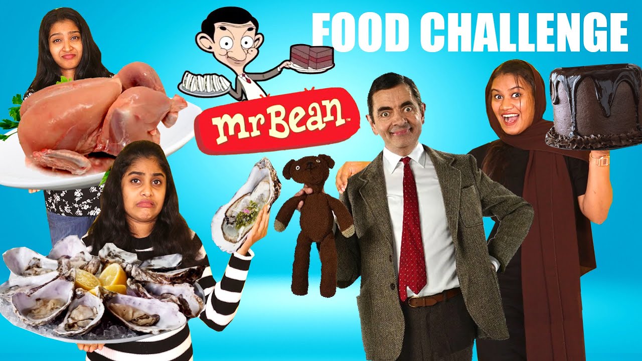 Mr BEAN FOOD CHALLENGE 🤩 | Mr BEAN കഴിച്ച FOOD കൾ കഴിച്ചു പണി കിട്ടി 😂 ...