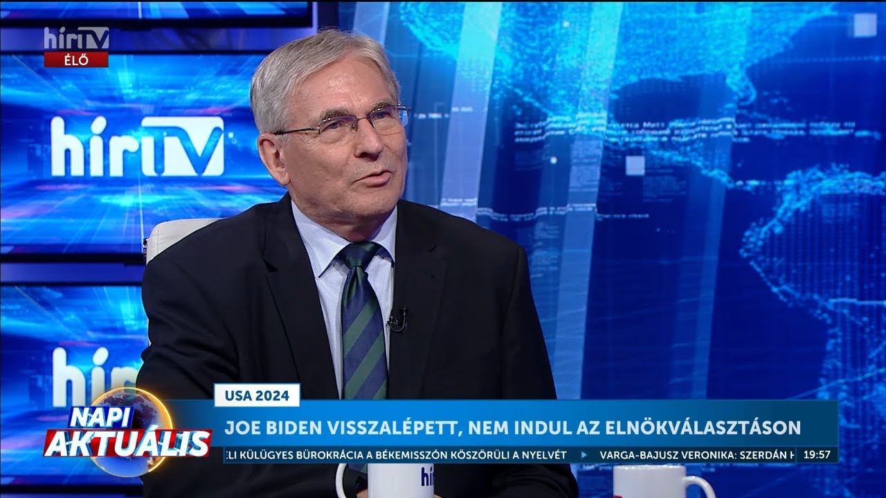 Napi aktuális - Magyarics Tamás (2024-07-22) - HÍR TV - YouTube