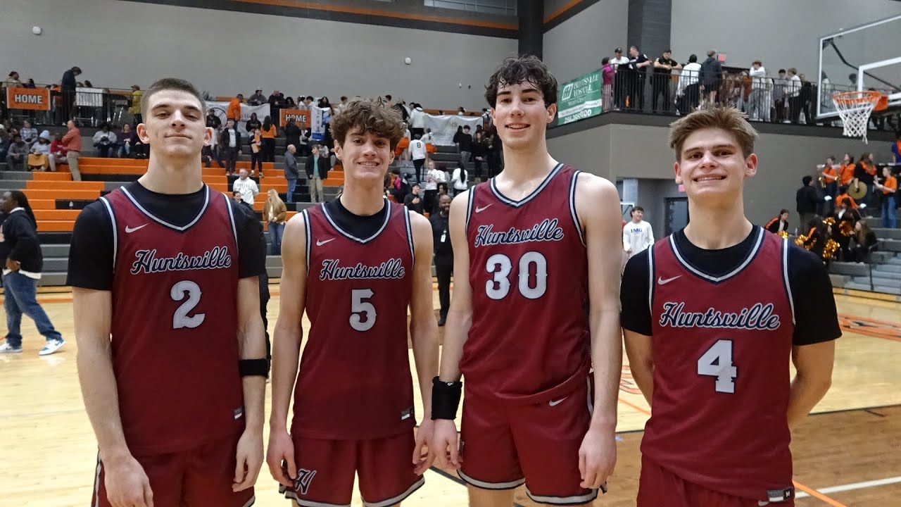 Josh Bowman, JD Gossett lift Huntsville past arch rival Grissom - YouTube