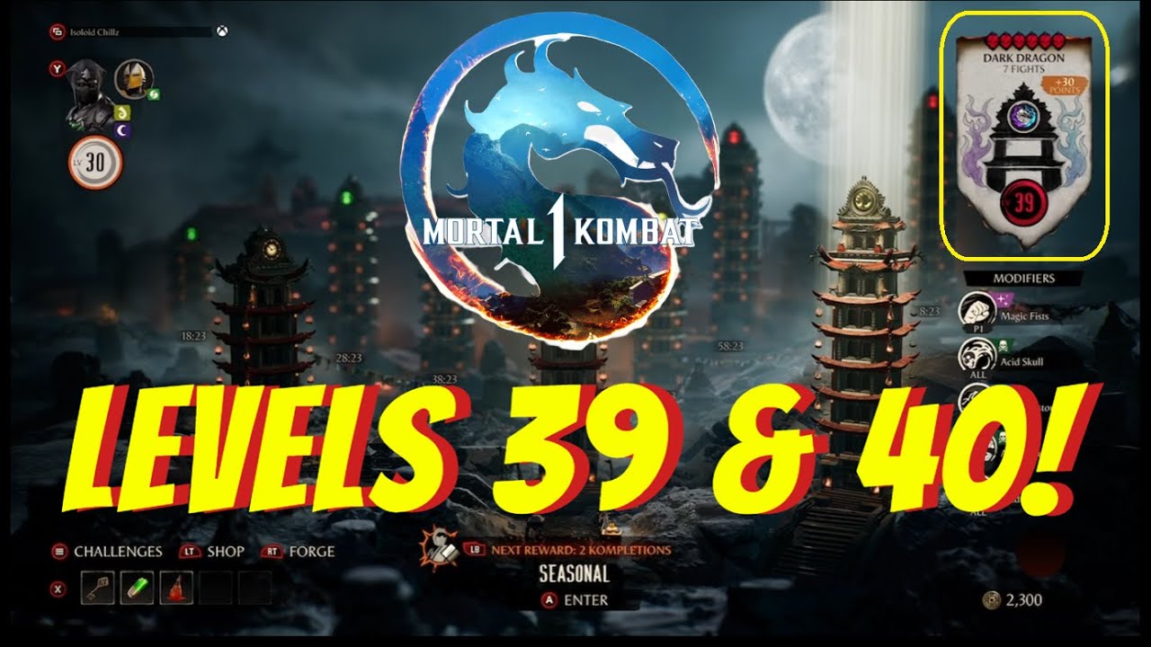 MK1 Seasonal Tower levels 39 & 40 rewards! Towers of Time Season 8 ...