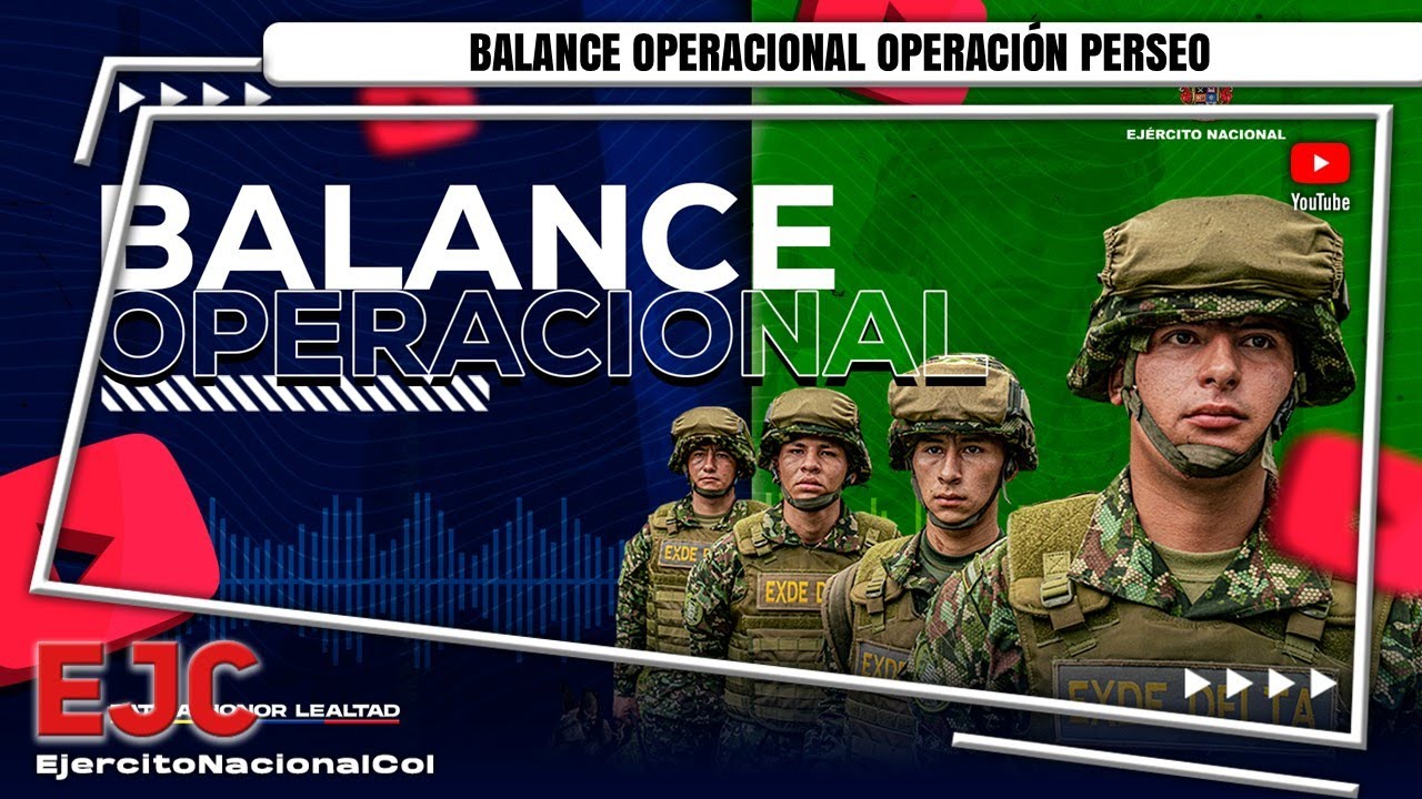 Balance operacional semanal Operción Perseo #contundenciaoperacional ...
