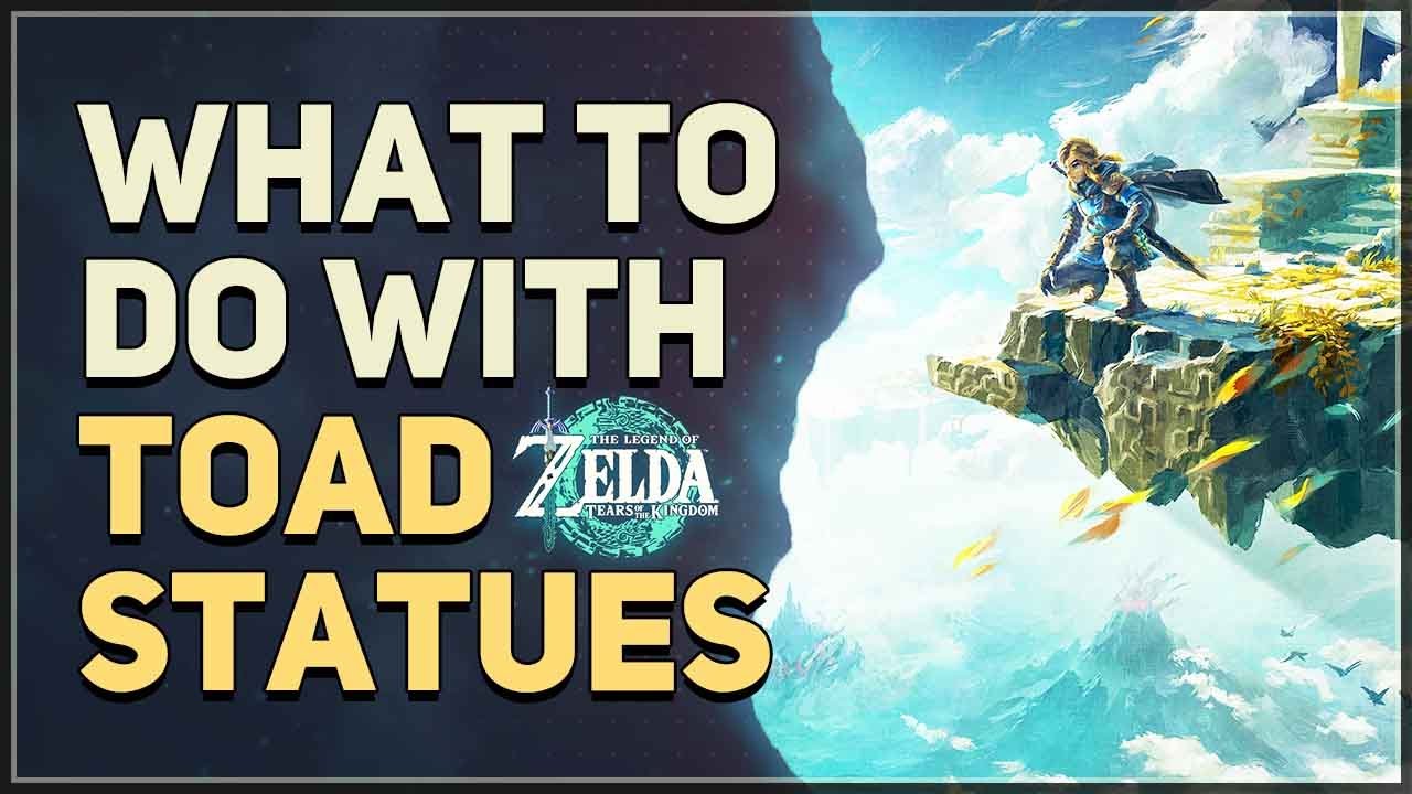 What to do with Toad Statues Legend of Zelda Tears of the Kingdom - YouTube