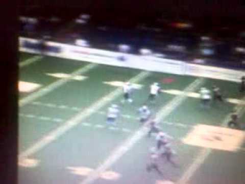 Christian Varner beast on special teams 8 (sideline view) - YouTube