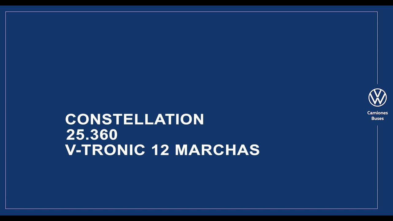 Constellation 25 360 V-Tronic Volkswagen - YouTube