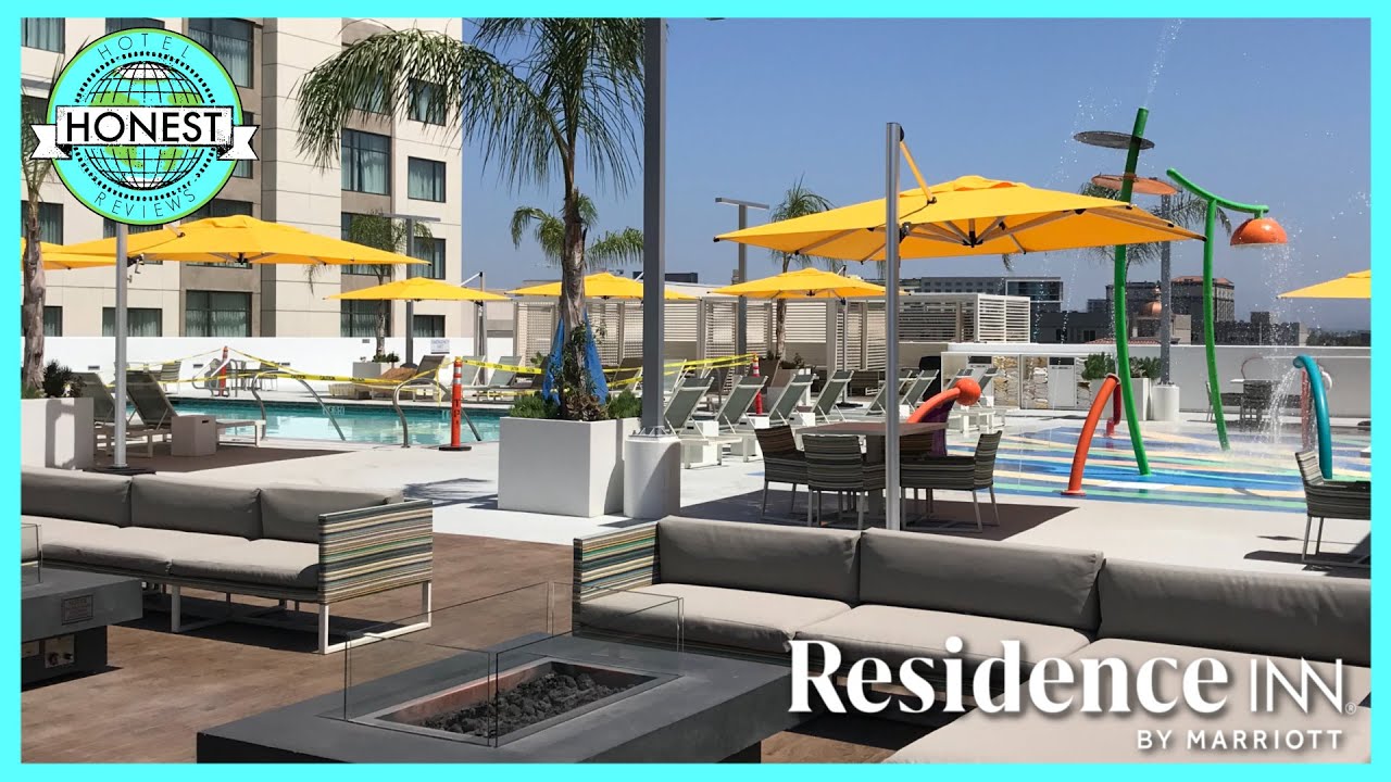 Residence Inn Pool & Fitness Centre Tour - Anaheim Resort - YouTube