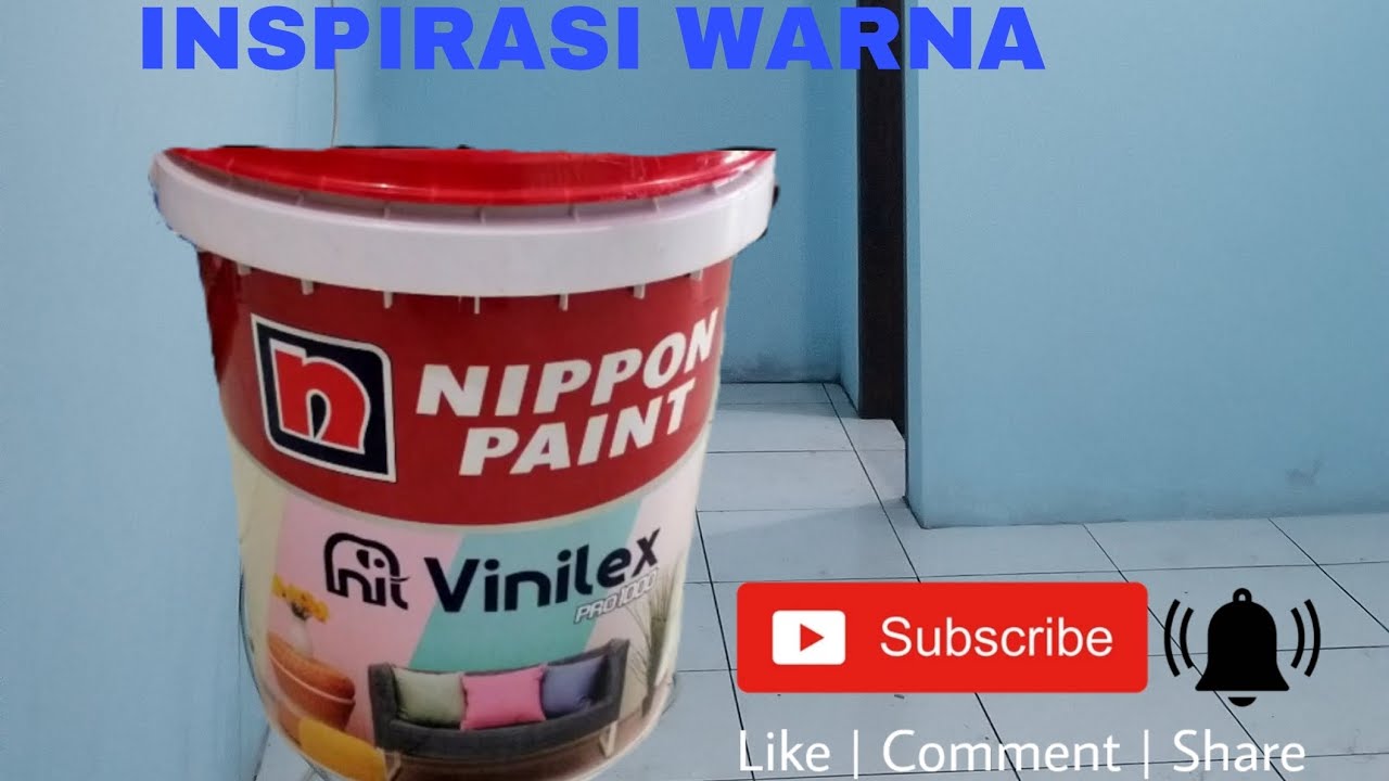 INSPIRASI WARNA CAT BIRU NIPPON PAINT ‼ NP BGG 1571 P - YouTube