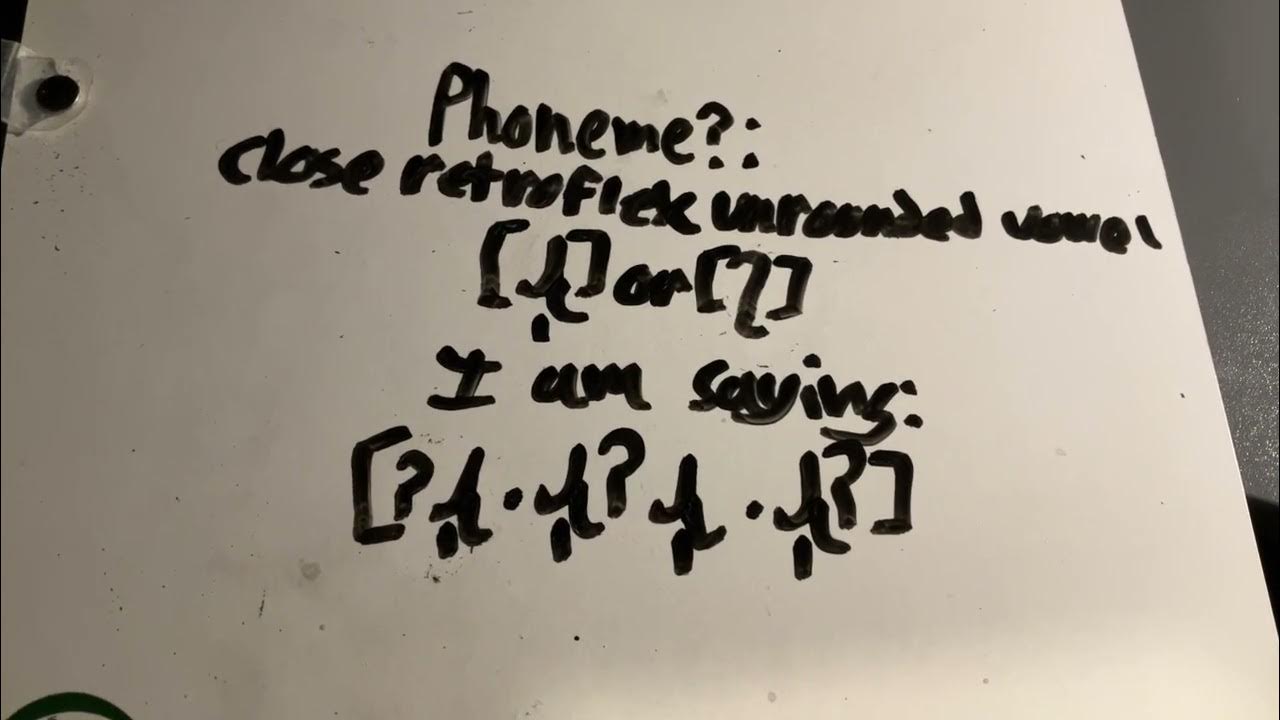 [ɻ̩] close retroflex unrounded vowel - YouTube