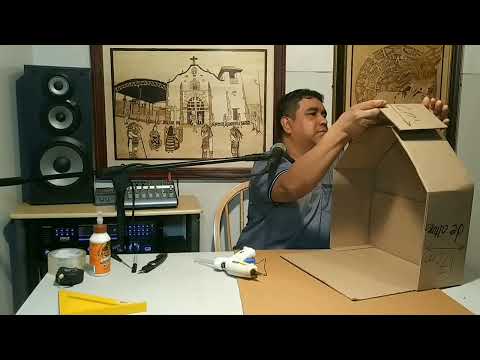 CÓMO HACER UN PESEBRE DE CARTÓN DEL NACIMIENTO DEL NIÑO JESÚS🙏