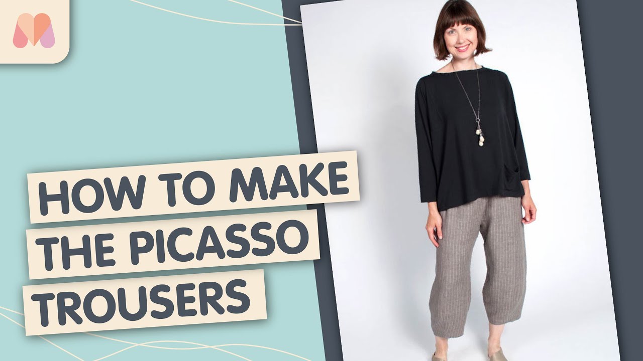 How to make the Picasso Trousers | The Sewing Workshop Sewalong - YouTube